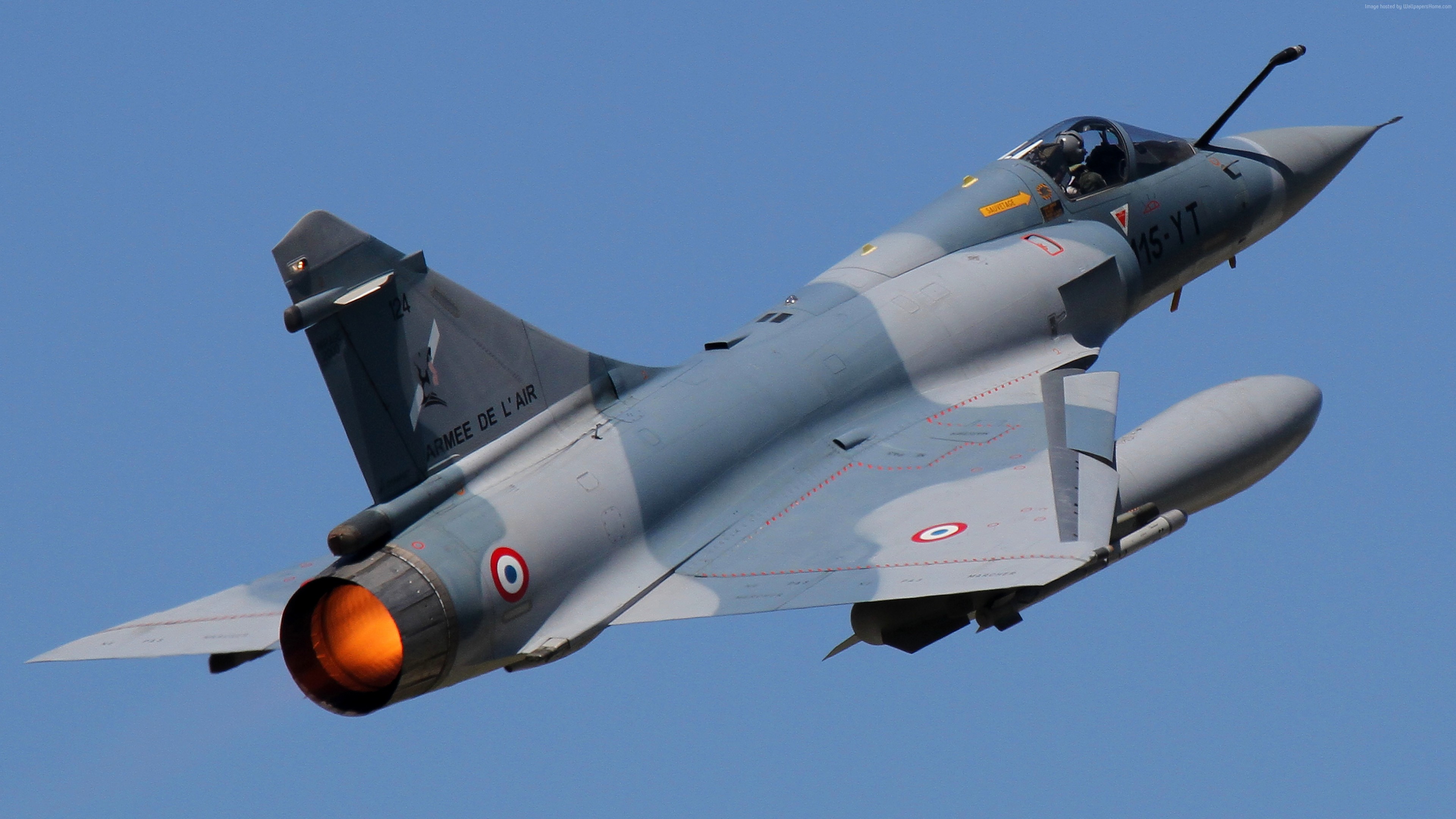 Wallpaper Dassault Mirage 2000, fighter aircraft, French Air Force ...
