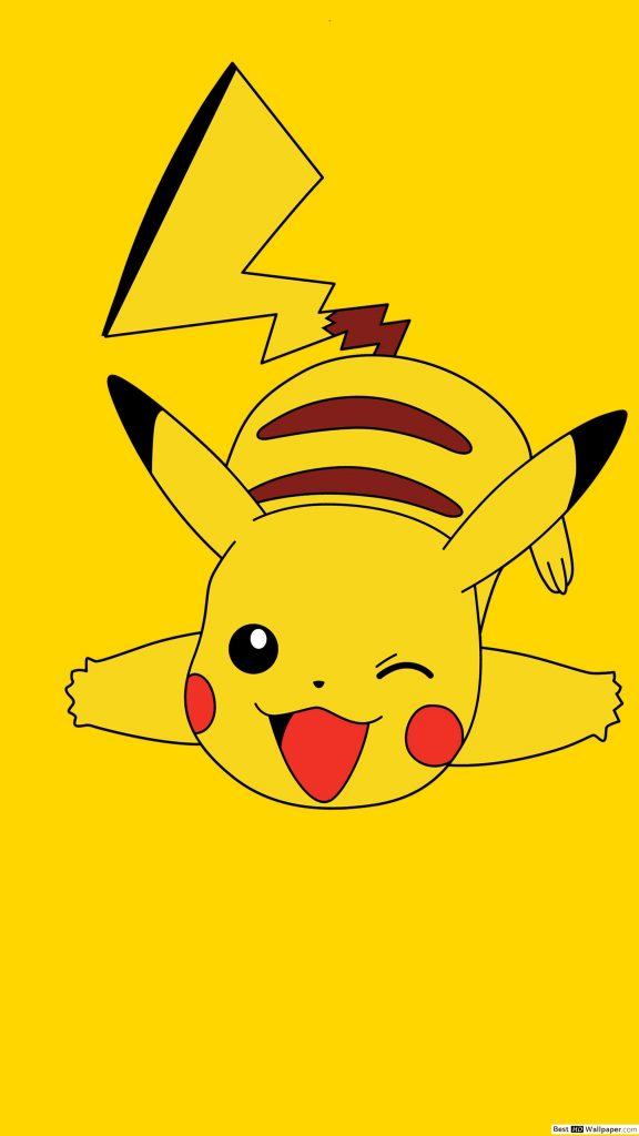 Pikachu Flying Mobile Anime Wallpaper scaled Wallpaper Download - High ...